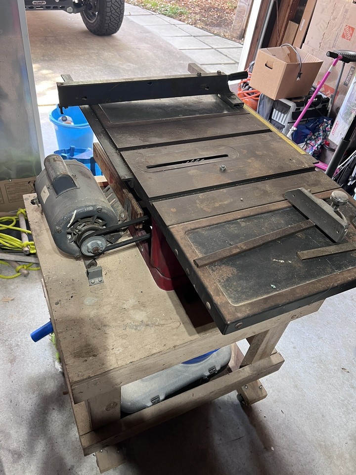 Vintage Sears Craftsman Flex Drive 10" Table Saw 113.241691 Rare Local ...