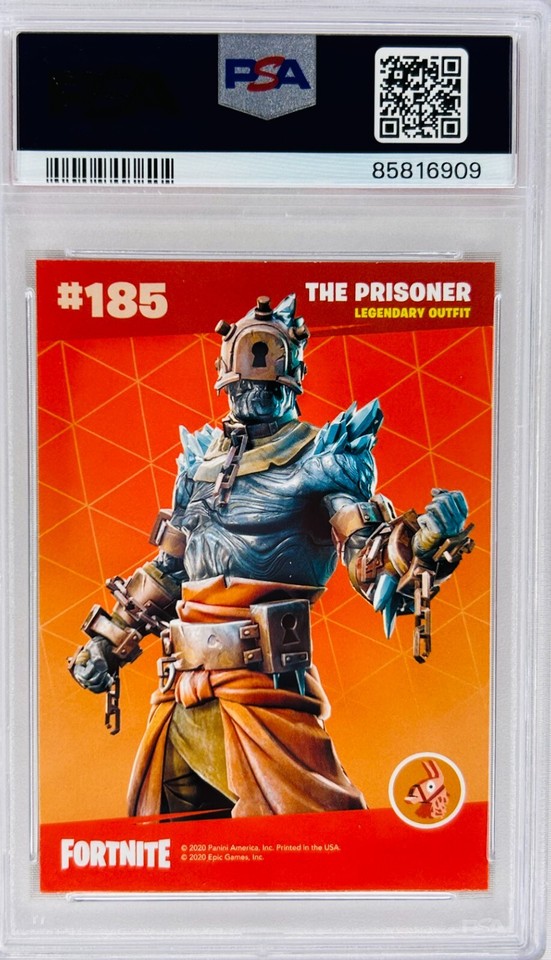 Fortnite Series 2 Holo PSA 10 The Prisoner Holofoil Panini #185 *103 | eBay