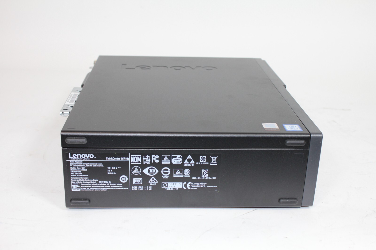 Lenovo ThinkCentre M710s (1TB, Intel Core i5 7th Gen., 3.00GHz, 8GB ...