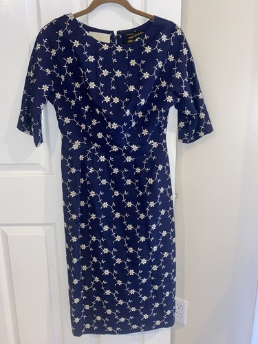 Vtg 1950’s Dress By Custom Orginal Utah Tailoring MILLS OGDEN Moygashel ...