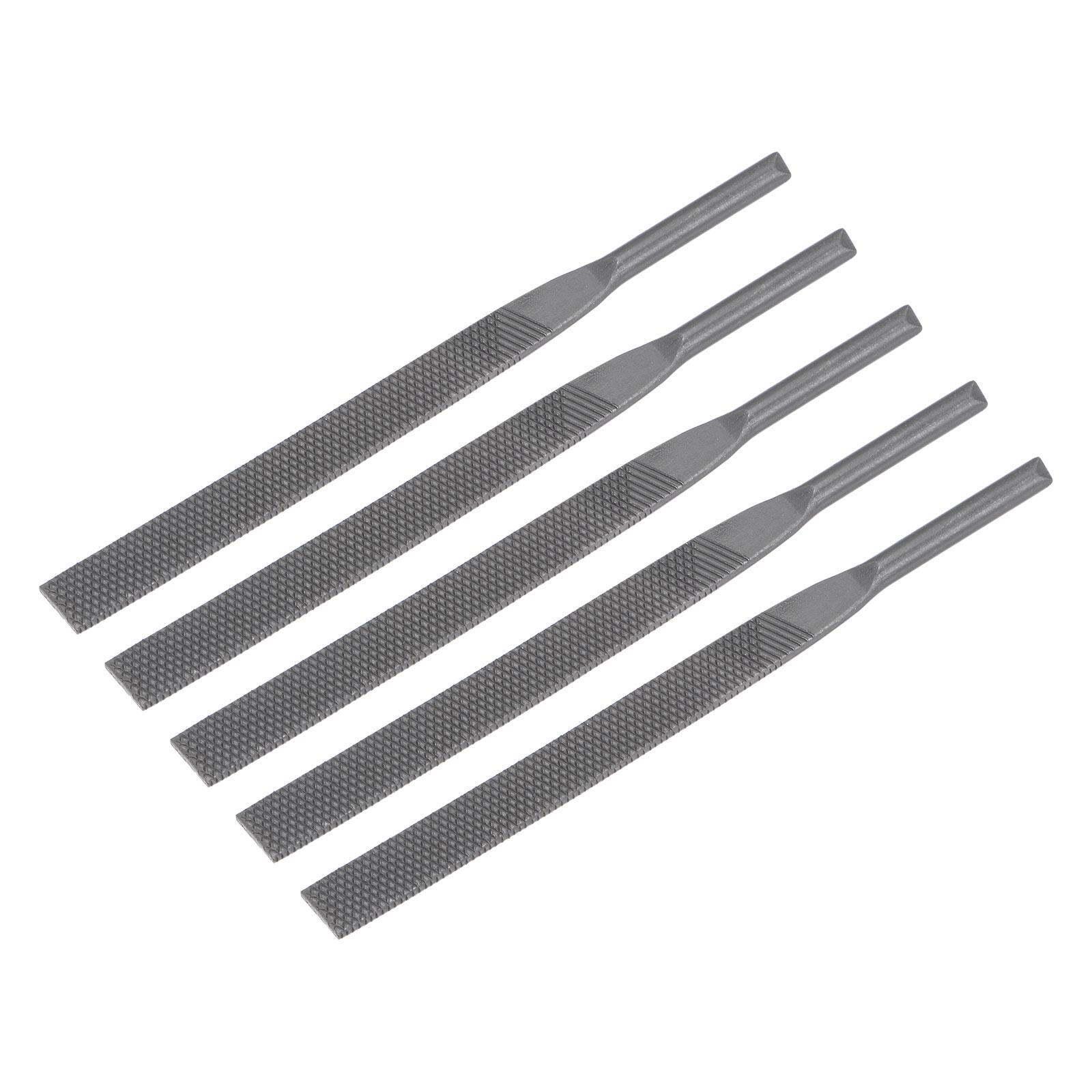 5pcs Pneumatic Air File Set Coarse Tooth 5mmx125mm Flat File Grinding ...