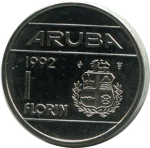 1 FLORIN 1992 ARUBA Coin (From BU Mint Set) #AH022U | eBay
