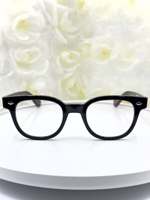 Garrett Leight GLCO Unisex Eyeglasses Frame Canter Color Bio Black New ...