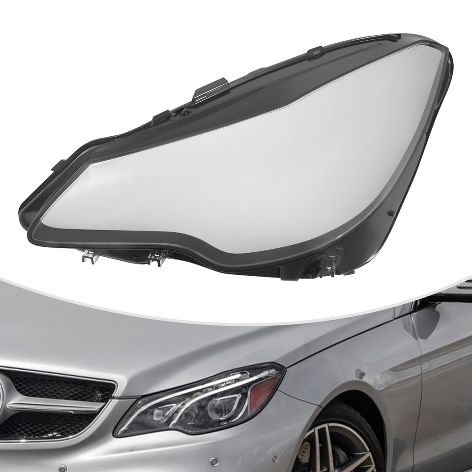 For 2014-2017 Mercedes W207 E-Coupe Left Headlight Lens Cover PC ...