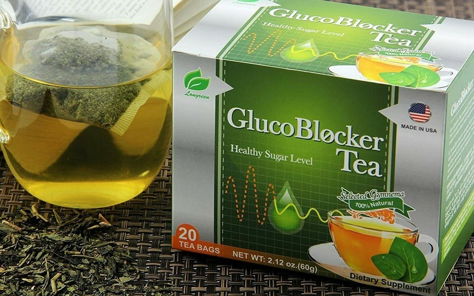 Longreen Gluco Blocker Tea Healthy Sugar Level 20 Bags | eBay