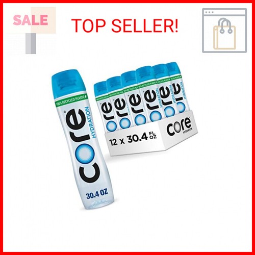 Core Hydration Perfectly Balanced Water, 30.4 fl oz bottle (Pack of 12 ...