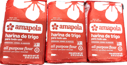 All Purpose Flour 3 Amapola Baking Harina Trigo Puerto Rico Spanish ...