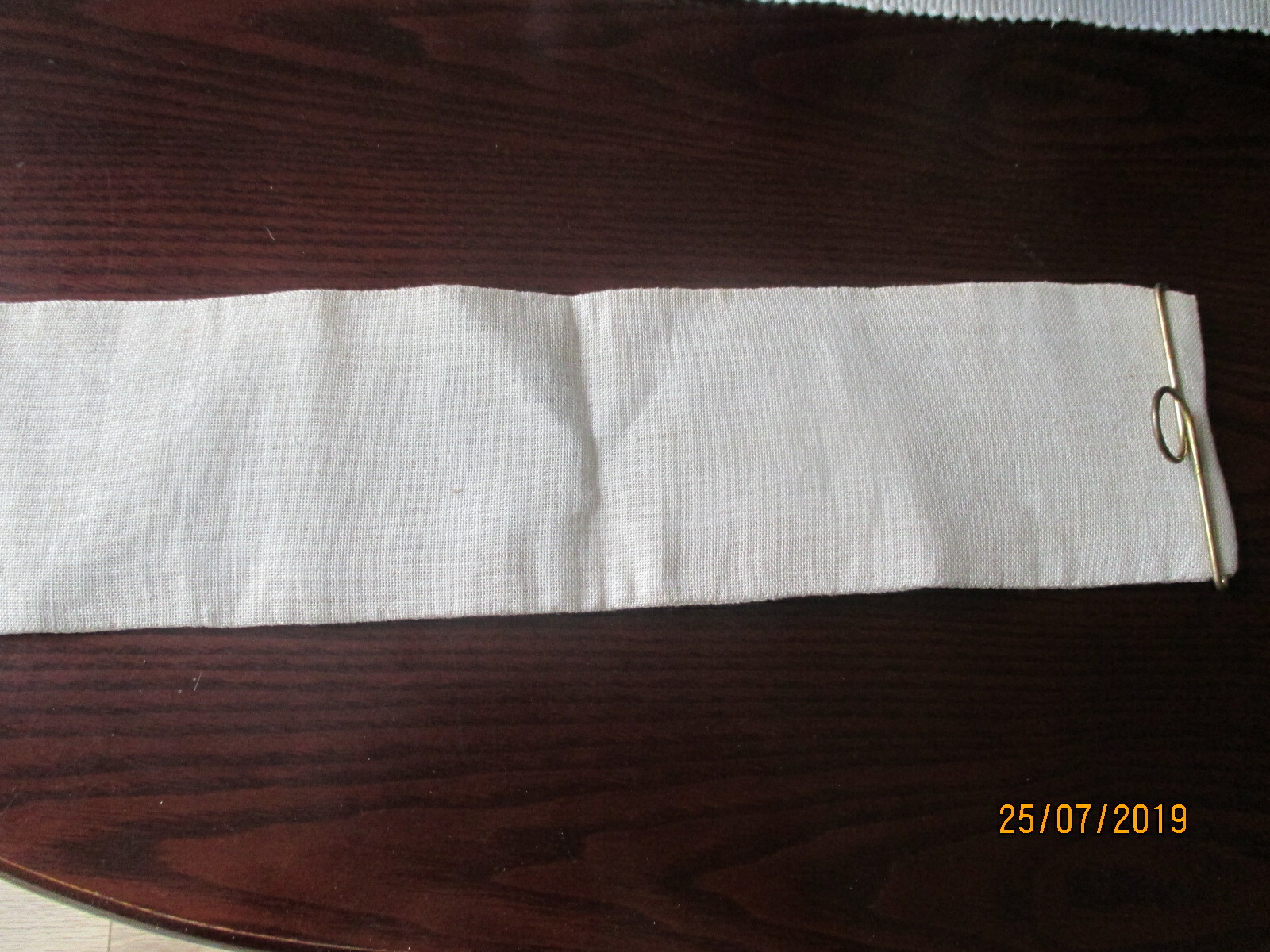 STITCHED SAMPLER FAIRY TALE SCENE 'FYRTOJET' .HANS CHRISTIAN..ANDERSEN ...