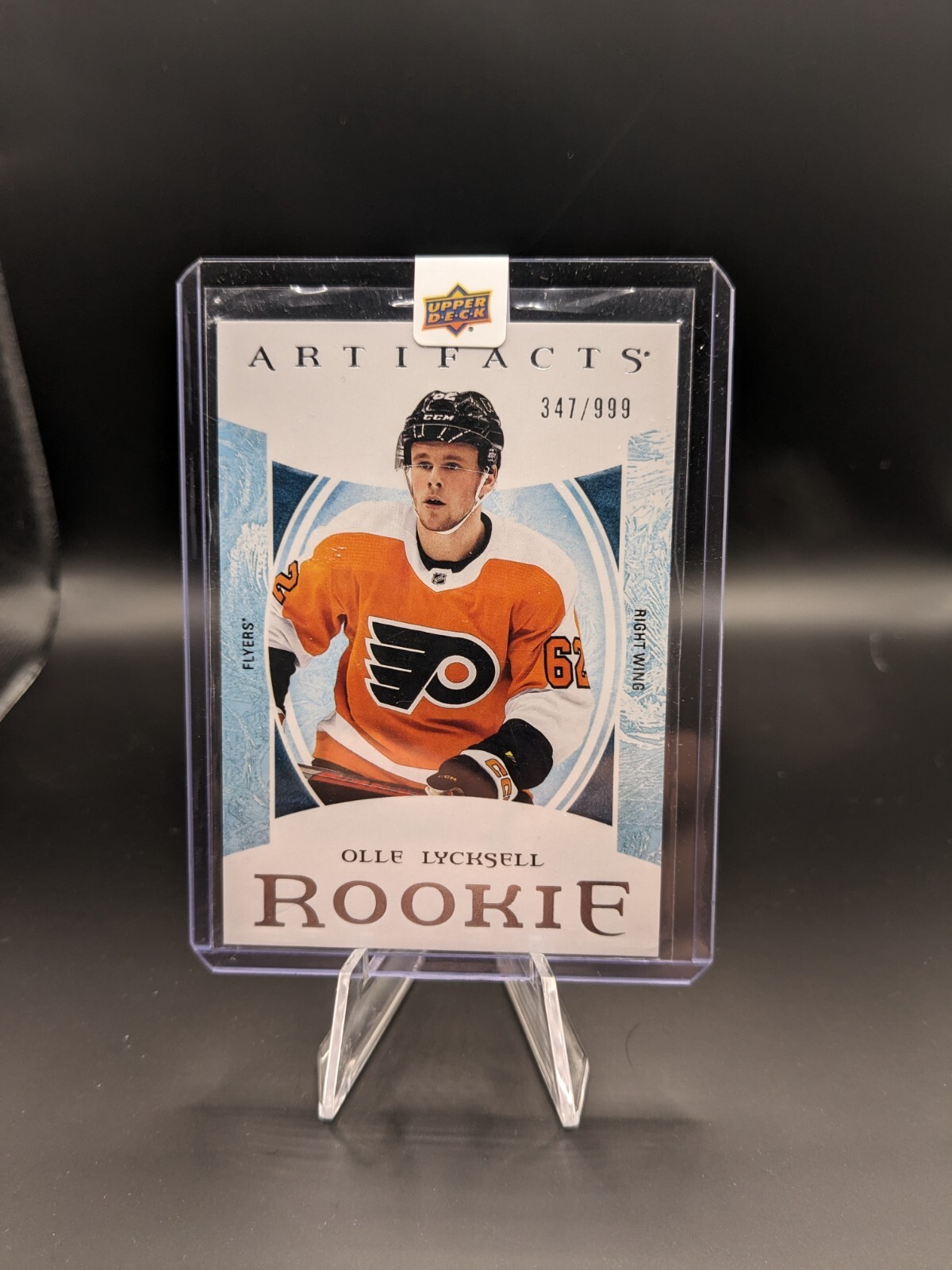 22-23 Artifacts OLLE LYCKSELL RC /999 Philadelphia Flyers (1453) Rookie ...