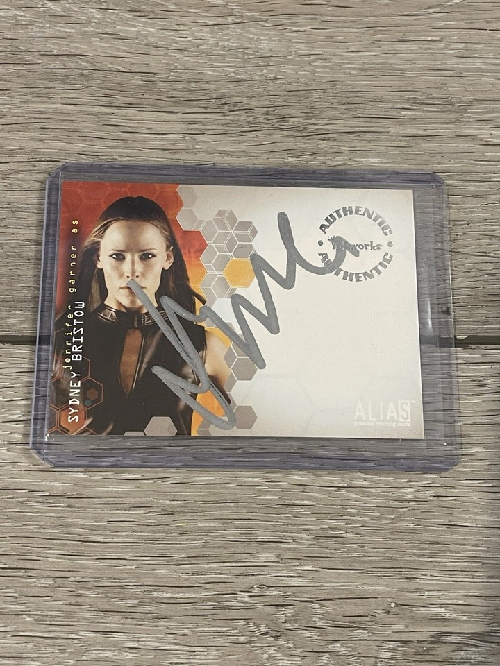 Jennifer Garner Sydney Signed Alias Inkworks Auto Autograph Card A8 ...