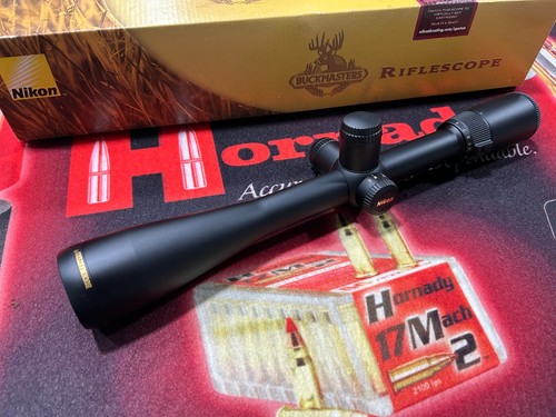 Nikon Buckmaster Rifle Scope 6-18x40 Side Focus Nikoplex Reticle New ...