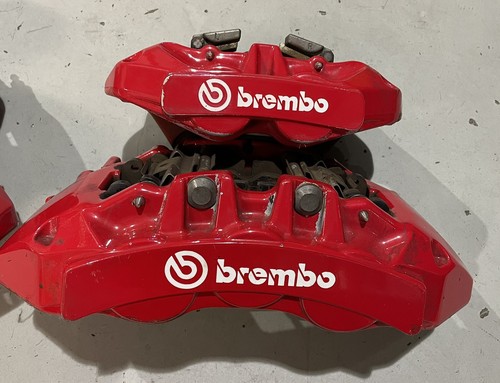 FRONT AND REAR BRAKE CALIPER CALIPERS SET ASSEMBLY LEXUS 16-20 GS-F GSF ...