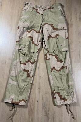 US Army DCU Desert Camo Combat Pants Trousers Military Cargo Uniform ...