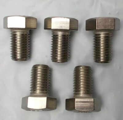 Hex Head Bolt M16 16mm - 2.0 x 25 Long "5 Bolts" Stainless Steel M16-2 ...