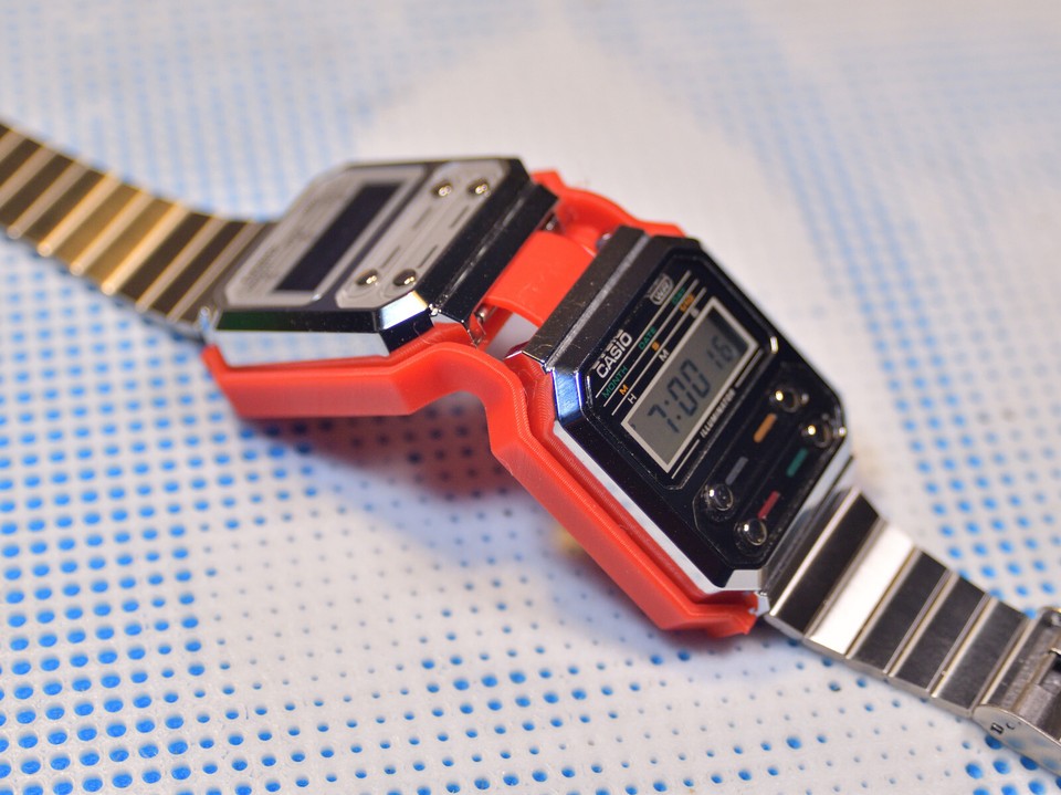 Mounting Bracket Kit For Dual Casio A100 & F100 Watches | eBay