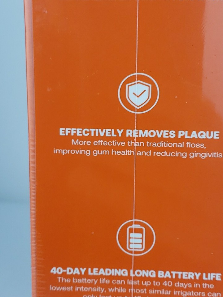 Electric Water Dental Flosser Cordless Teeth Cleaner Picks Irrigator ...