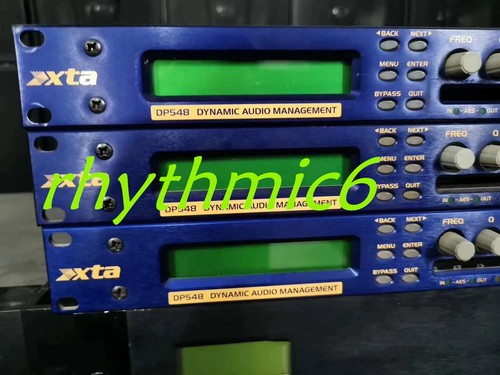 Used XTA DP548 4-way 8-output audio processor Tested In Good Condition ...