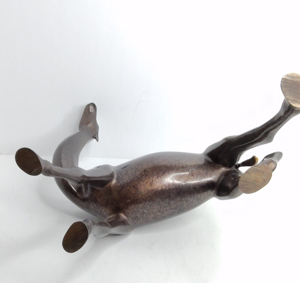 Loet Vanderveen Standing Camel Bronze Sculpture Ltd Ed 89/250 Signed 10 ...