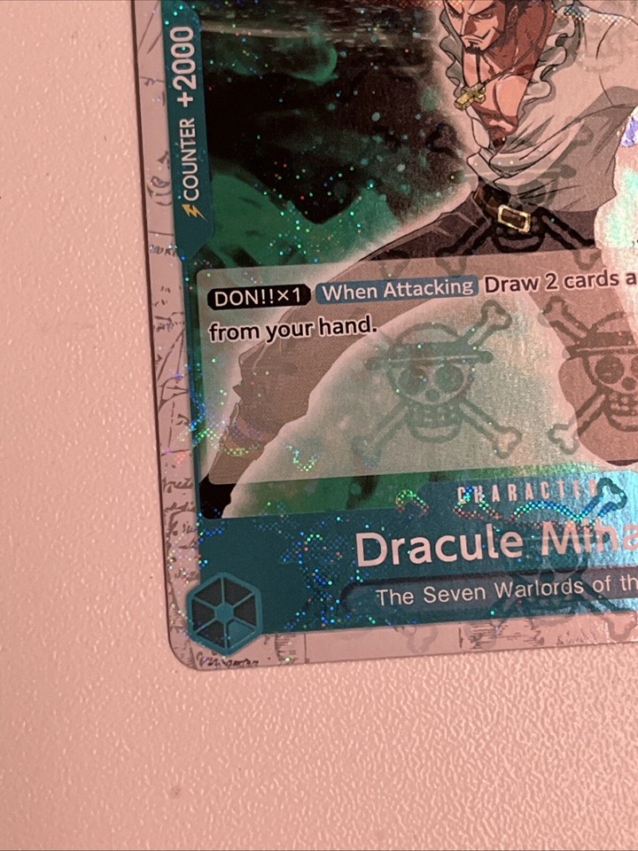 2024 One Piece PRB-01 English Dracule Mihawk Jolly Roger Reverse Holo ST03-005 | eBay