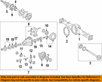 41331-60060 Toyota Gear, rear differential side 4133160060, New Genuine ...