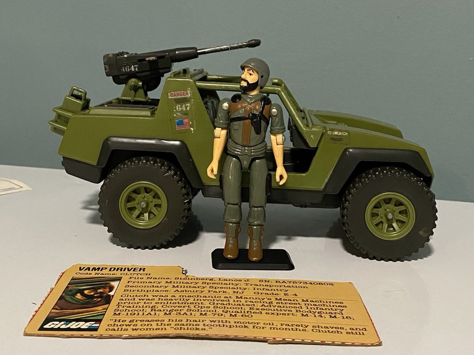 GI Joe’s VAMP & HAL w/ Clutch & Grand Slam V1 | eBay
