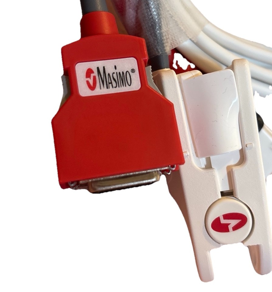 Authentic Masimo 1863 LNCS DCI SpO2 Reusable Finger Sensor 10ft 2056 ...