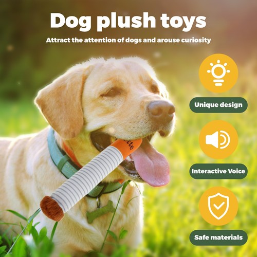 3 Pcs Dog Toys with a Box Funny Dog Squeaky Toys Safe Pet Toys ...