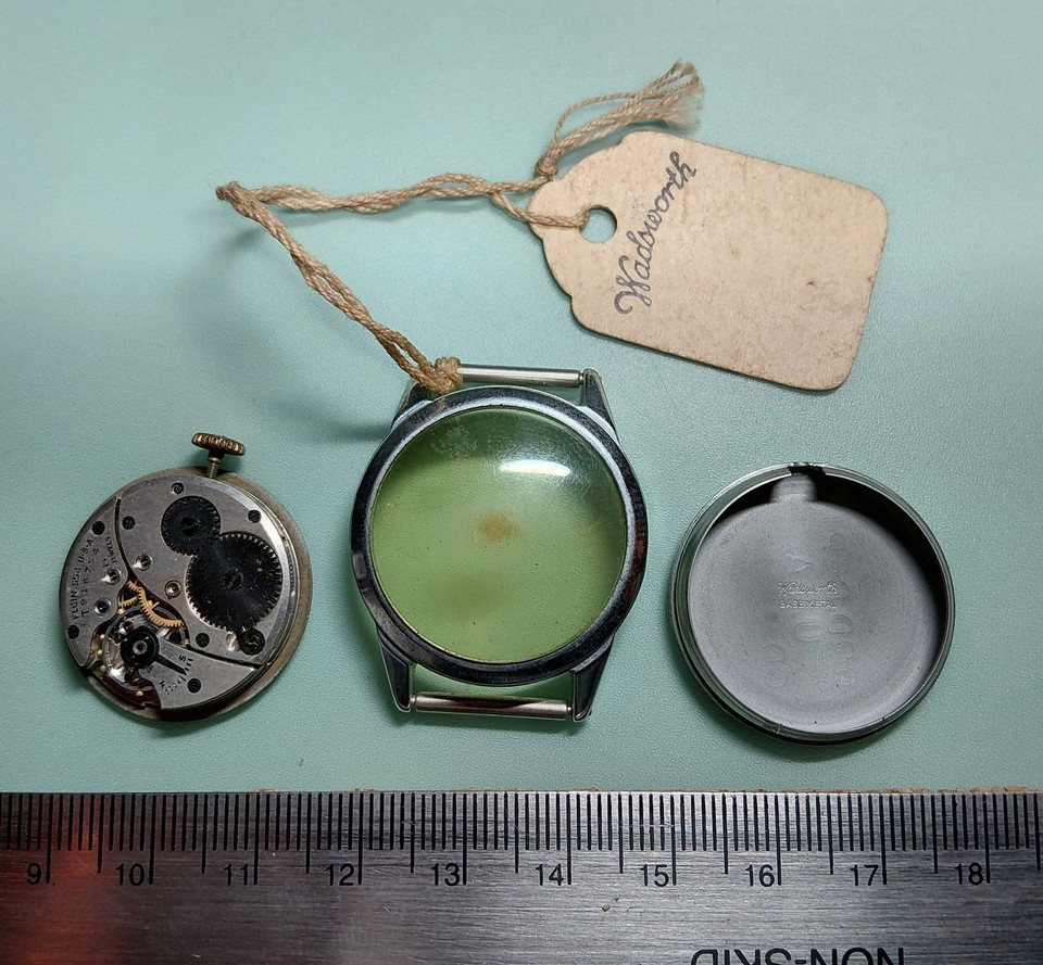 WW2 Elgin Military Watch New Old Stock Case With Tag Rare | eBay