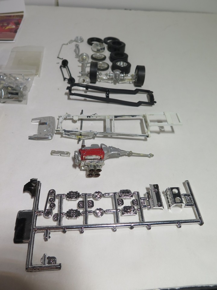 MONOGRAM MODELS UNCERTAIN T SHOW CAR JUNK YARD & RESIN KIT ...