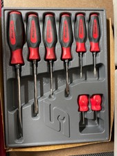 Snap-on Sgdx60br 6pc Combination Instinct Soft Grip Screwdriver Set for ...