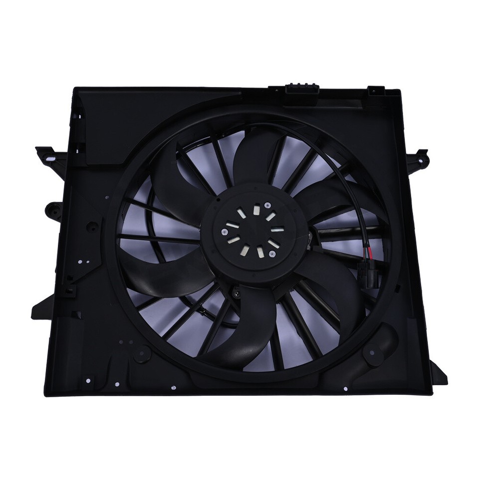 Engine Radiator Cooling Fan Assembly For 2009-2010 Jaguar XF 07-09 XKR ...