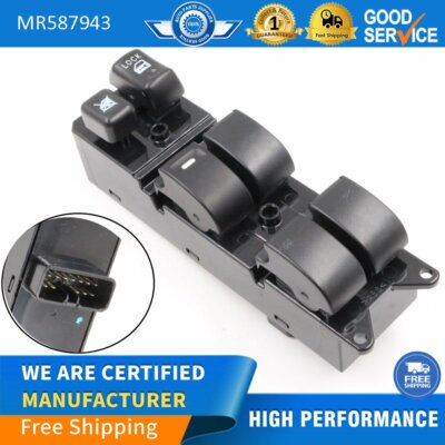 Driver Side Power Window Control Switch MR587943 for Mitsubishi Galant ...