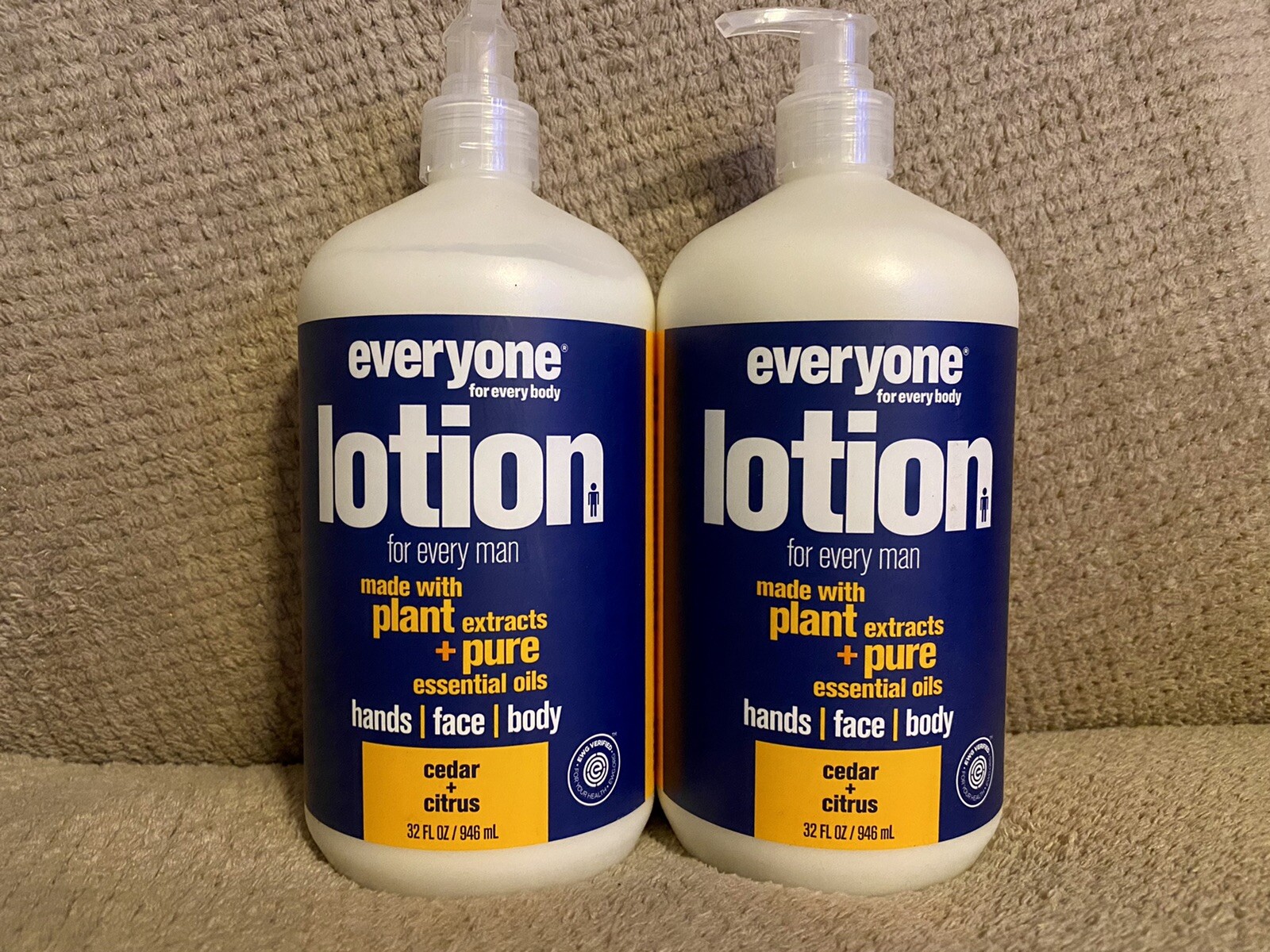 EO Everyone For Every Man 3 In 1 Body Lotion Cedar + Citrus, 32 Fl Oz ...