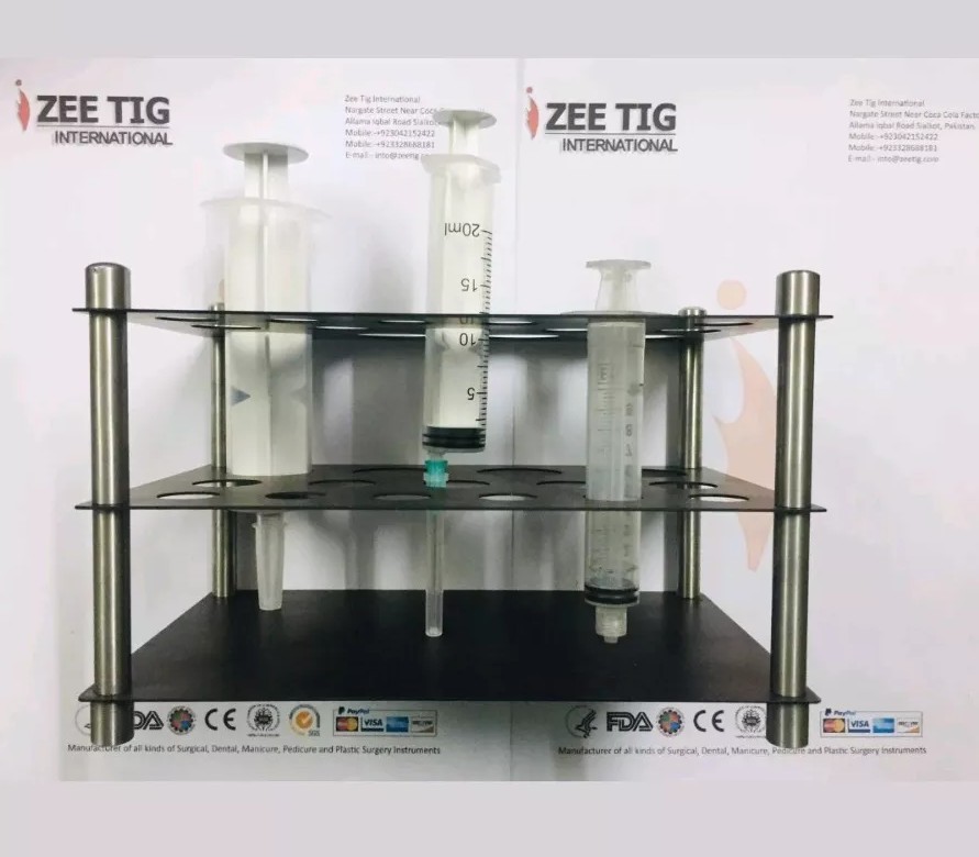 syringe rack of 3 size"10cc,20cc,60cc"space of syringes | eBay