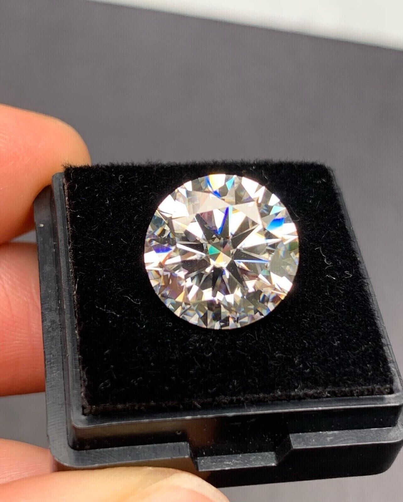 1 CT Natural White Diamond Certified Round Cut Faceted VVS1 Loose ...