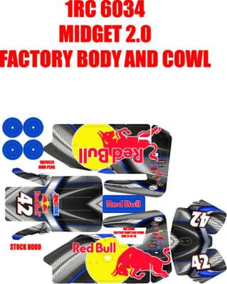 1RC MIDGET WRAP RED ARMOUR DRINK THEME | eBay