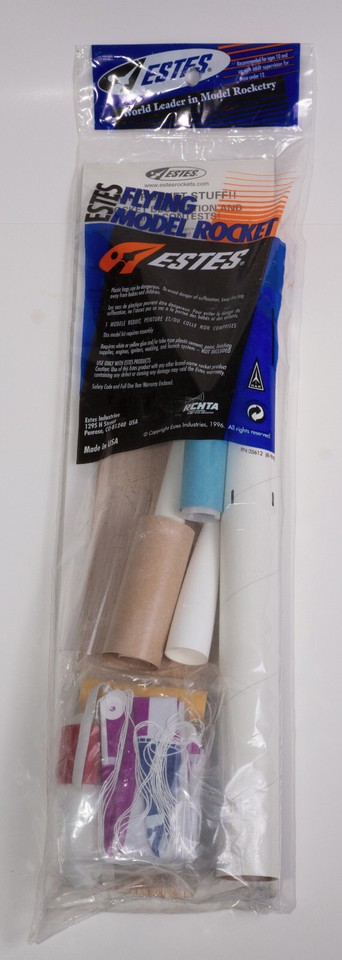 Vintage Estes #2176 Echostar 2 Stage Payload Model Rocket BRAND NEW ...