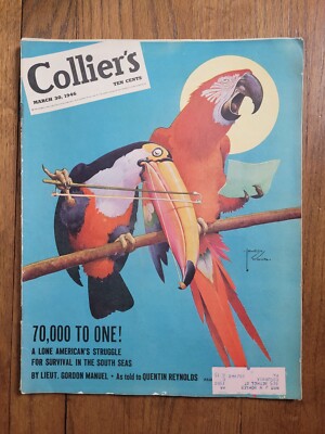 Collier's March 30 1946 1st Marilyn Monroe Norma Jean Adverisement Big ...