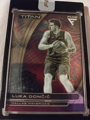 2020-21 LUKA DONCIC PANINI FLUX ENCASED NBA CARD #4 DALLAS MAVERICKS ...