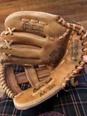 Vtg Winners Choice Tan Leather 11” Baseball Glove | eBay