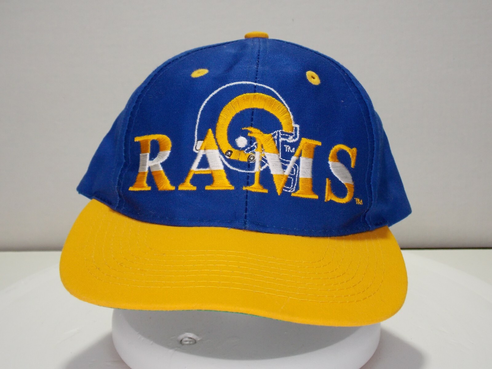 VTG EASTPORT LA /St Louis Rams Blue/Yellow Hat Cap One Size SnapBack | eBay