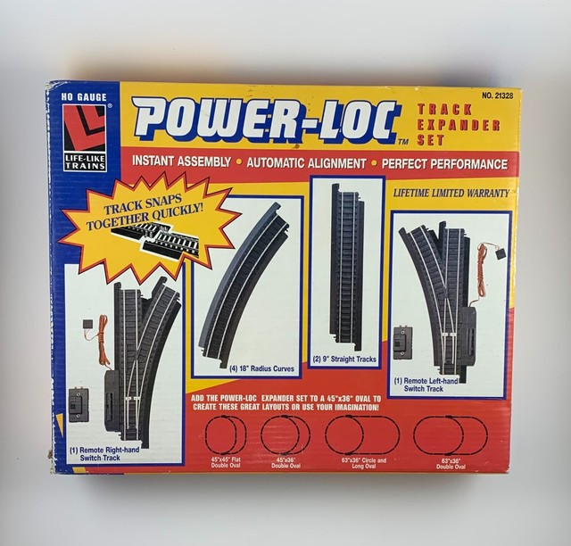 Life-Like Trains Power-loc Track Expander Set HO Gauge 21328 for sale ...