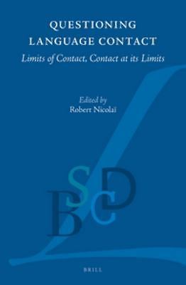 Brill Studies in Language Contact and the Dynamics of Language Ser ...