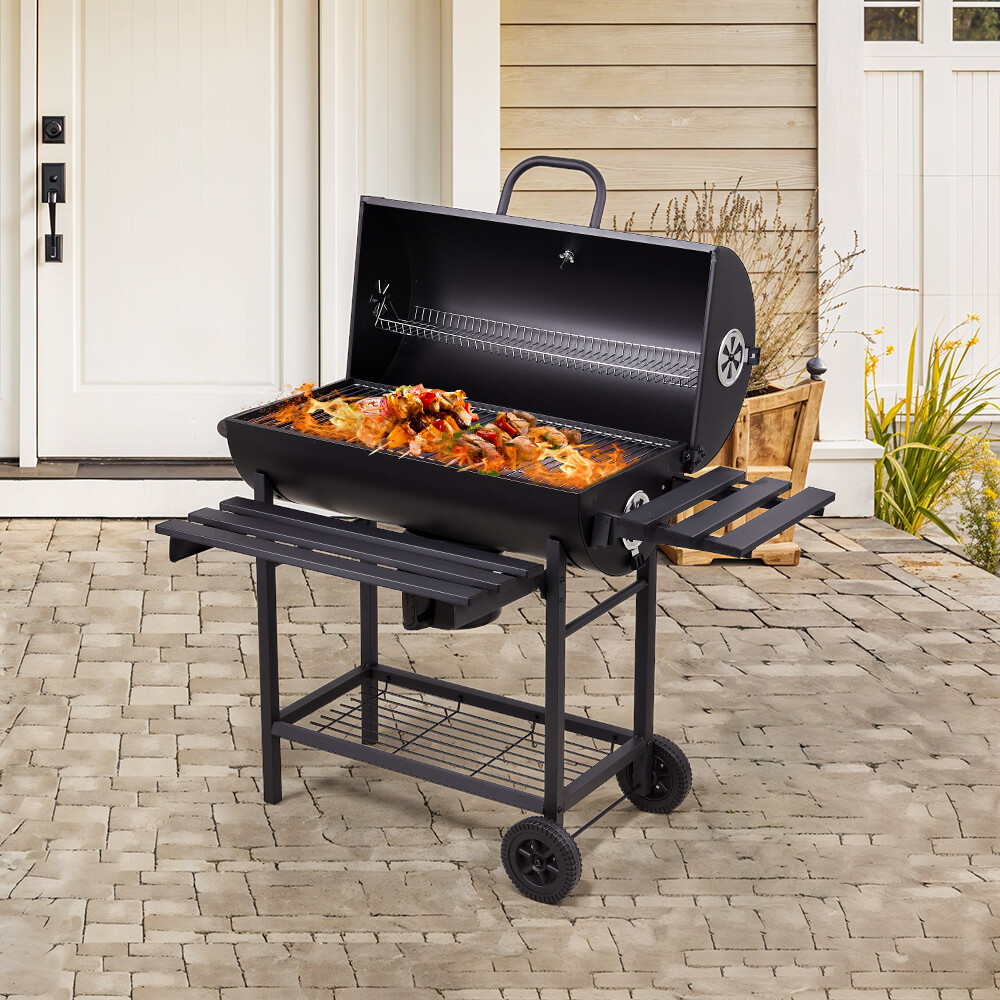 Fuel Oil Drum Grill Designs
