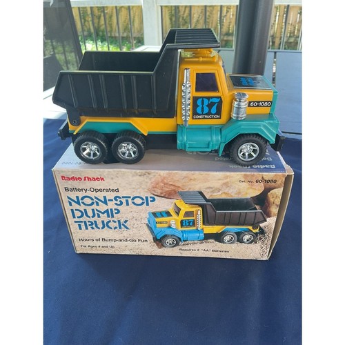 Vintage Radio Shack Dump Truck Toy | eBay
