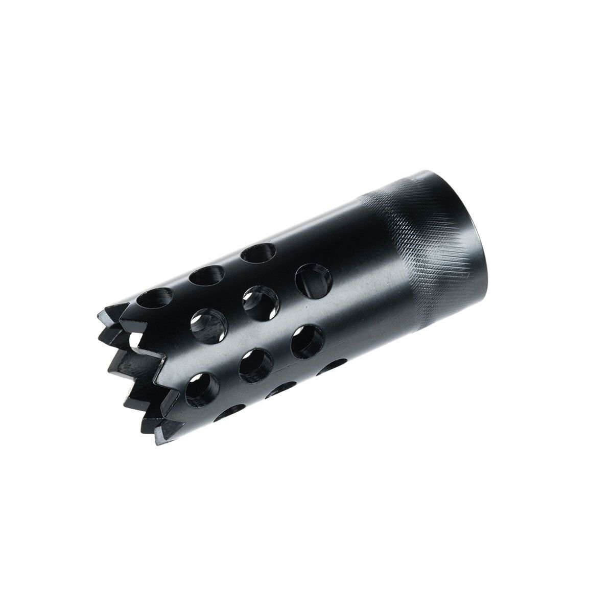 Muzzle Brake 12 Gauge M22x7.5 Black Steel Aim Sports | eBay