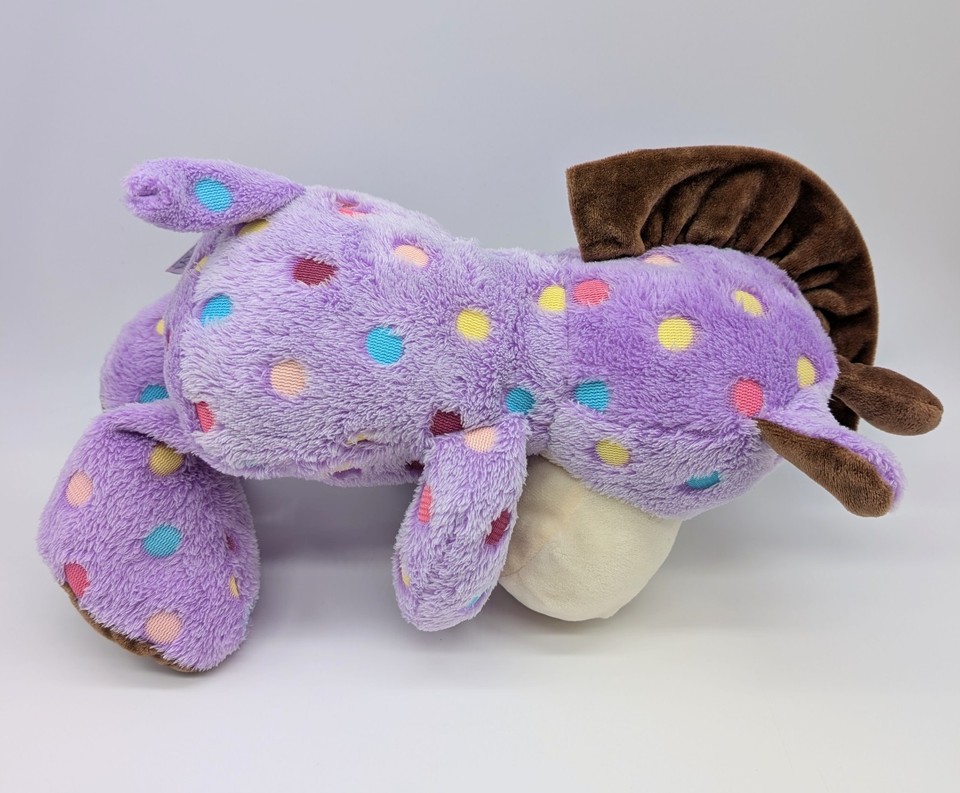 Hug Fun Plush Purple Polka Dot Giraffe Stuffed Animal Toy 16" HTF | eBay