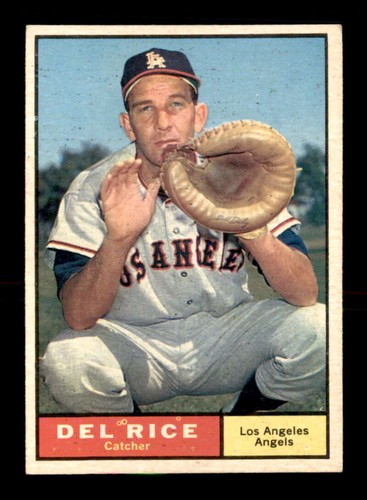 1961 Topps #448 Del Rice EXMT X2512887 | eBay