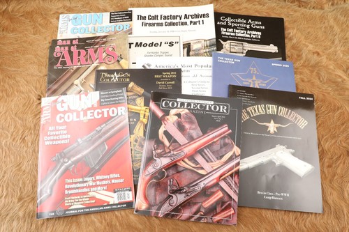 Lot of 12 magazines : Military Antique, Man at Arms Gun Collector, Tx ...
