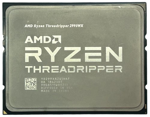 AMD Ryzen Threadripper 2990WX 32-Core 3.0 GHz TR4 CPU Processor ...